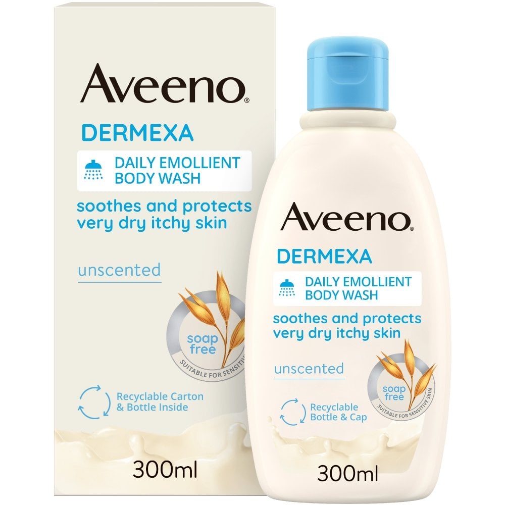 Aveeno Dermexa Emollient Body Wash 300ml – Justmylook