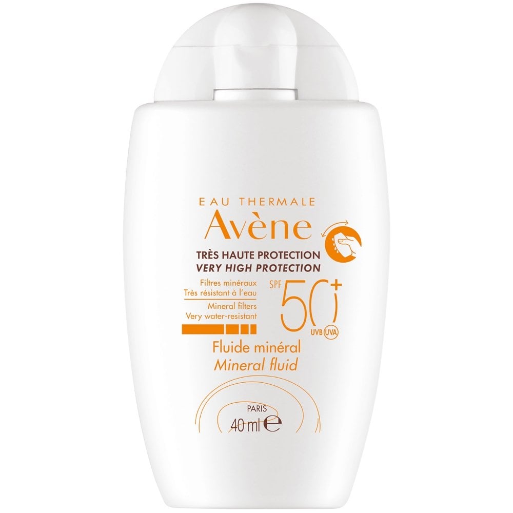 Avene Very High Protection Mineral Fluid Sun Cream SPF50+ 40ml – Justmylook