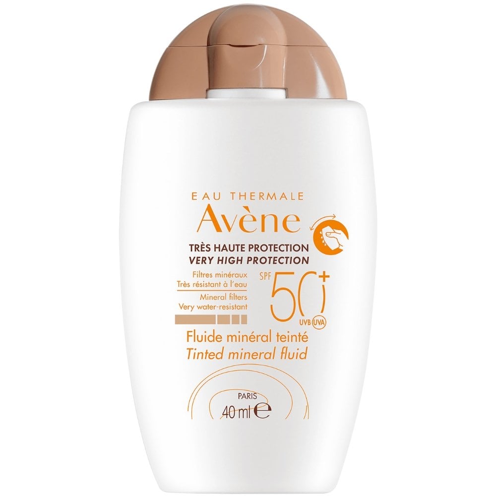 Avene Very High Protection Tinted Mineral Fluid SPF50+ 40ml – Justmylook