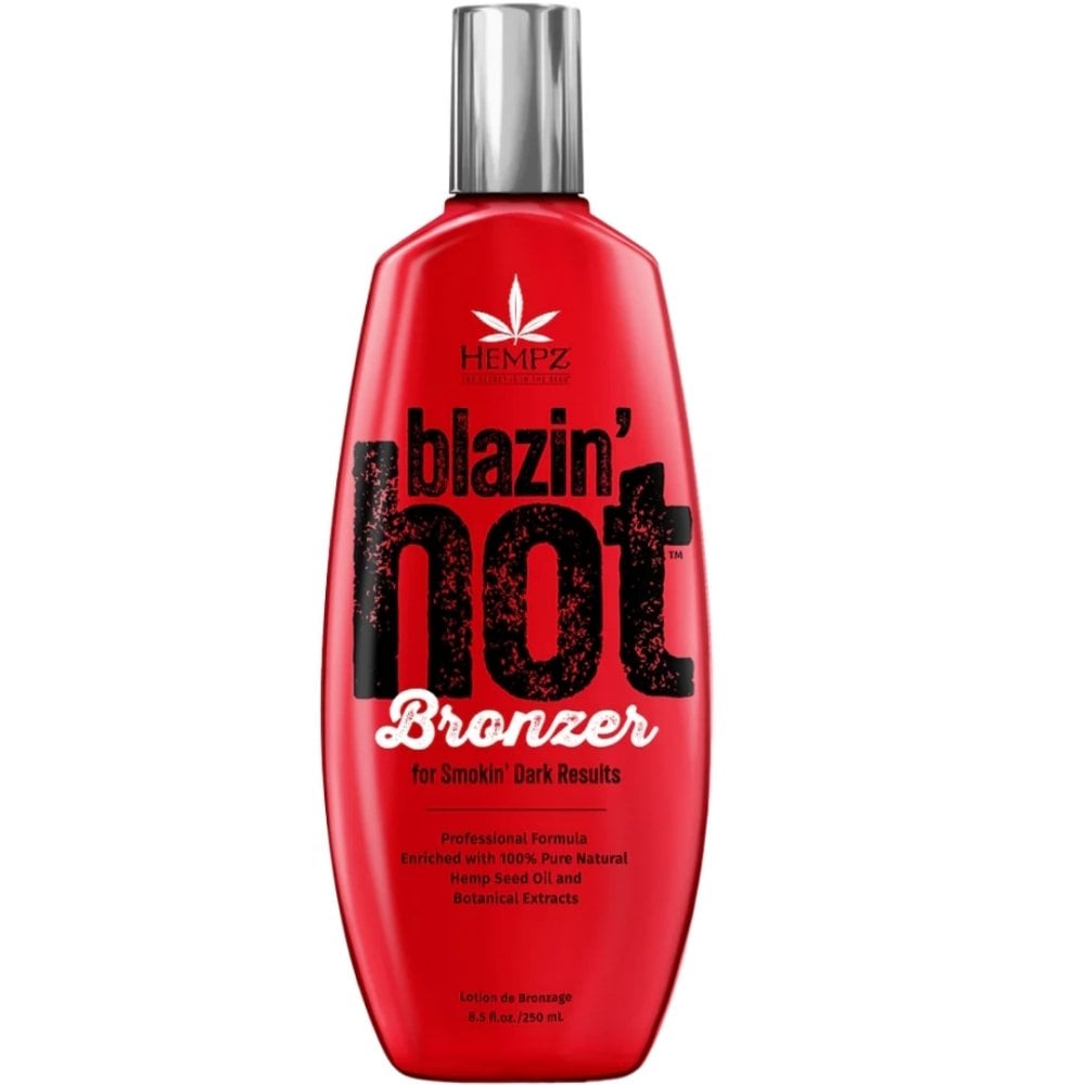 Hempz Tanning Blazin Hot Tingle Bronzer Tanning Accelerator Lotion 250 ...