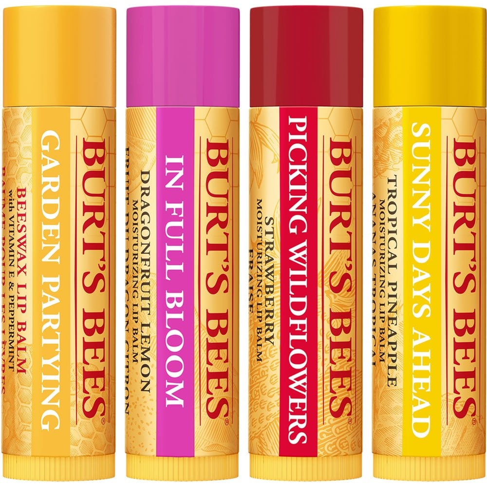 Burt's Bees In Full Bloom Lip Balm Pack 4 x 4.25g – Justmylook