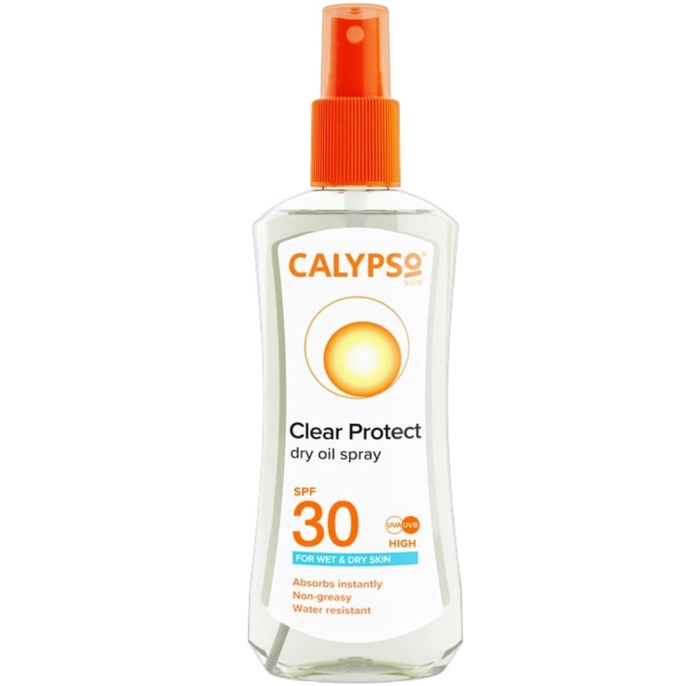 Calypso Clear Protect Dry Oil Spray SPF30 200ml – Justmylook