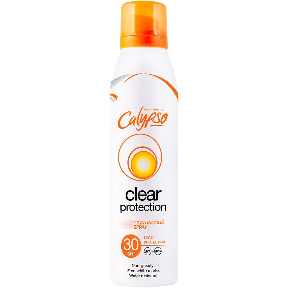 Calypso Clear Protection Continuous Dry Mist Spray SPF30 175ml – Justmylook
