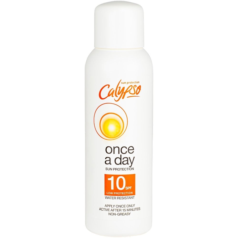 Calypso Once A Day Sun Protection Cream SPF10 200ml – Justmylook