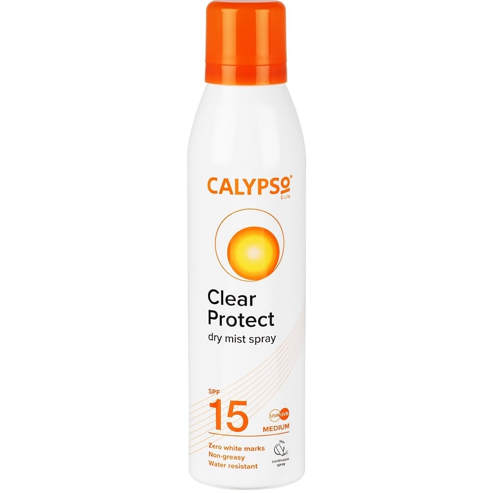 Calypso Clear Protection Continuous Dry Mist Spray SPF15 175ml – Justmylook