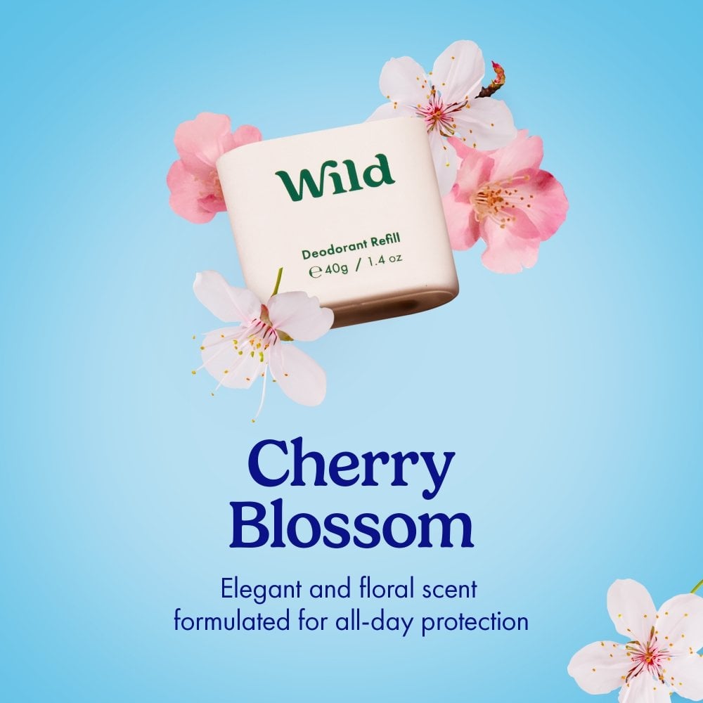 Wild Cherry Blossom Deodorant Refill 40g – Justmylook
