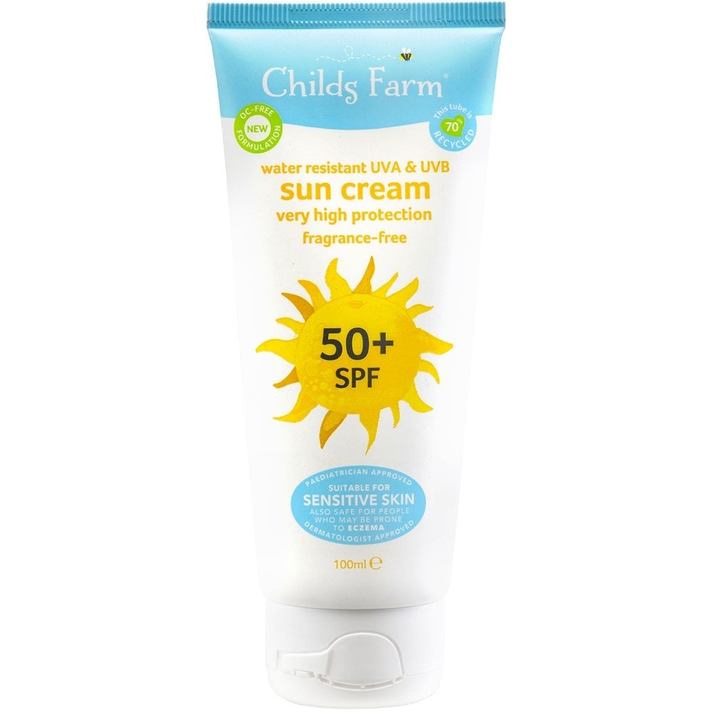 Childs Farm Sun Cream Sunscreen SPF50+ 100ml – Justmylook