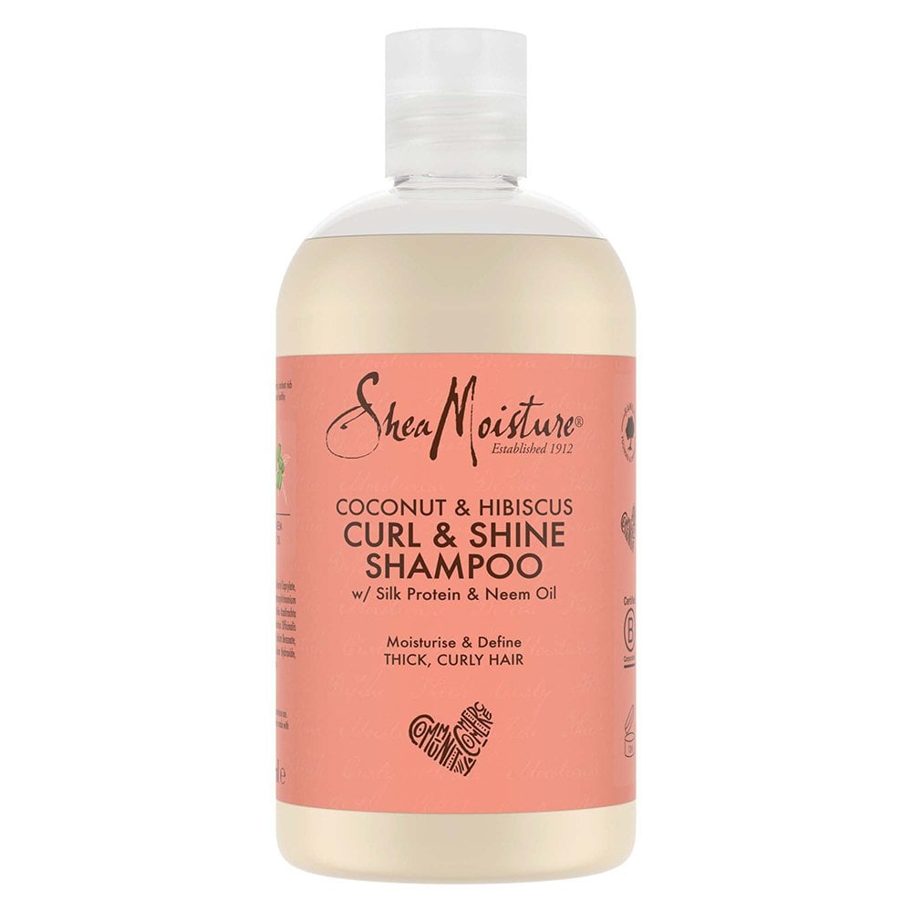Shea Moisture Coconut & Hibiscus Curl & Shine Shampoo 384ml – Justmylook
