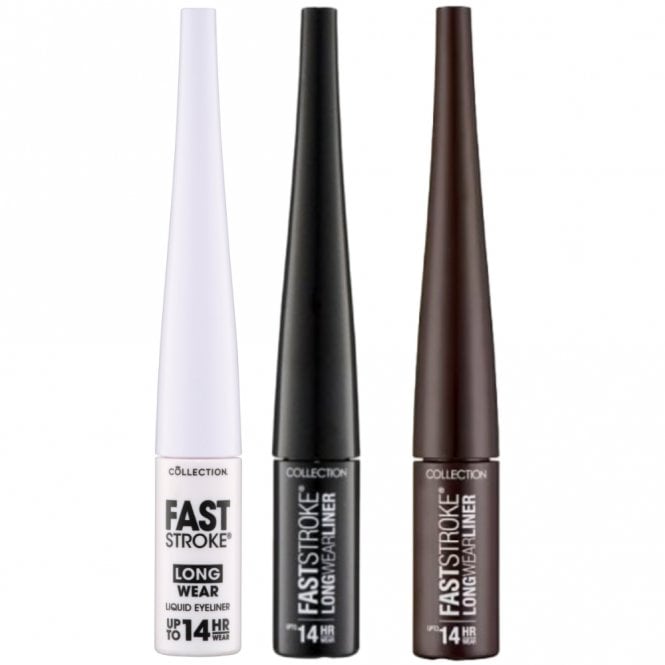 Collection Cosmetics Fast Stroke Long Wear Eyeliner 4ml – Justmylook