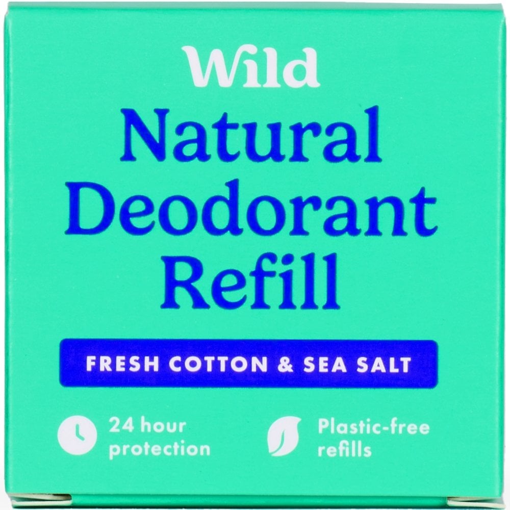 Wild Cotton & Sea Salt Deodorant Refill 40g – Justmylook