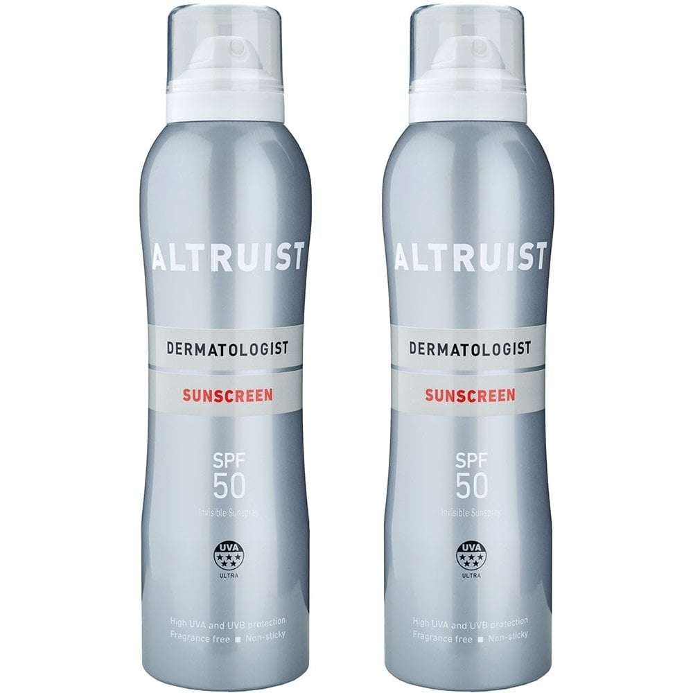Altruist Dermatologist Invisible Sunspray SPF50 Duo 2 x 200ml – Justmylook
