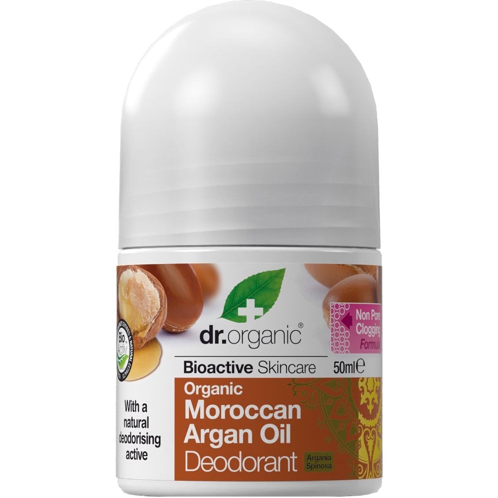 Dr. Organic Moroccan Argan Oil Deodorant 50ml – Justmylook