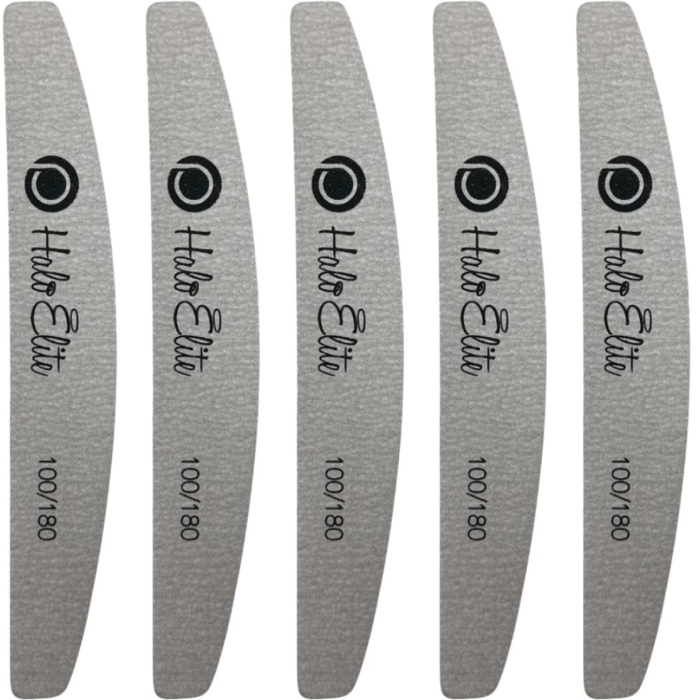 Halo Elite Precision Zebra Foam Files 100/180 Grit x5 – Justmylook
