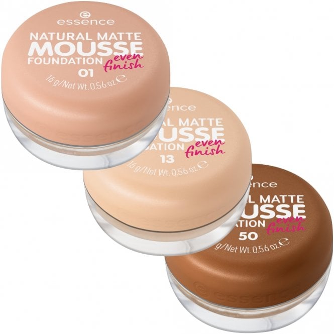 Essence Natural Matte Mousse Foundation 16g – Justmylook