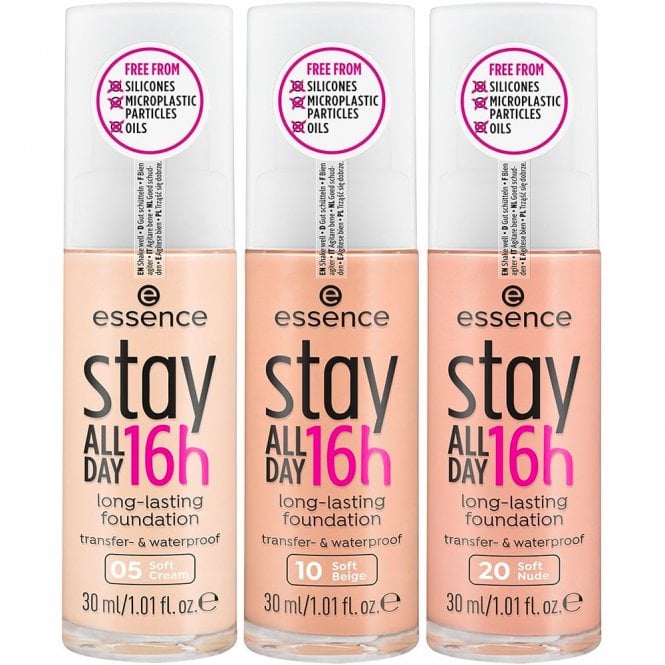 Essence Stay All Day 16h Longlasting Foundation 30ml – Justmylook