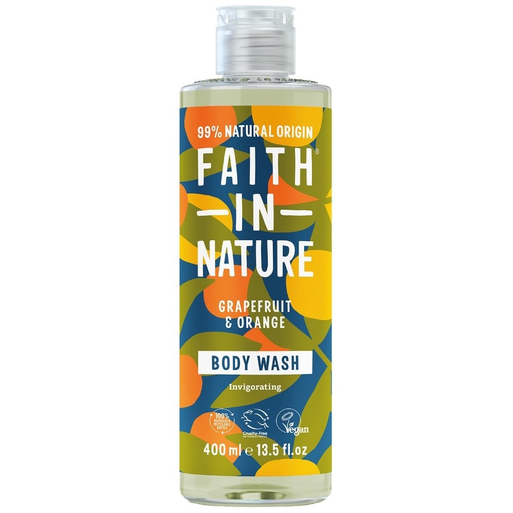 Faith In Nature Grapefruit & Orange Body Wash 400ml – Justmylook