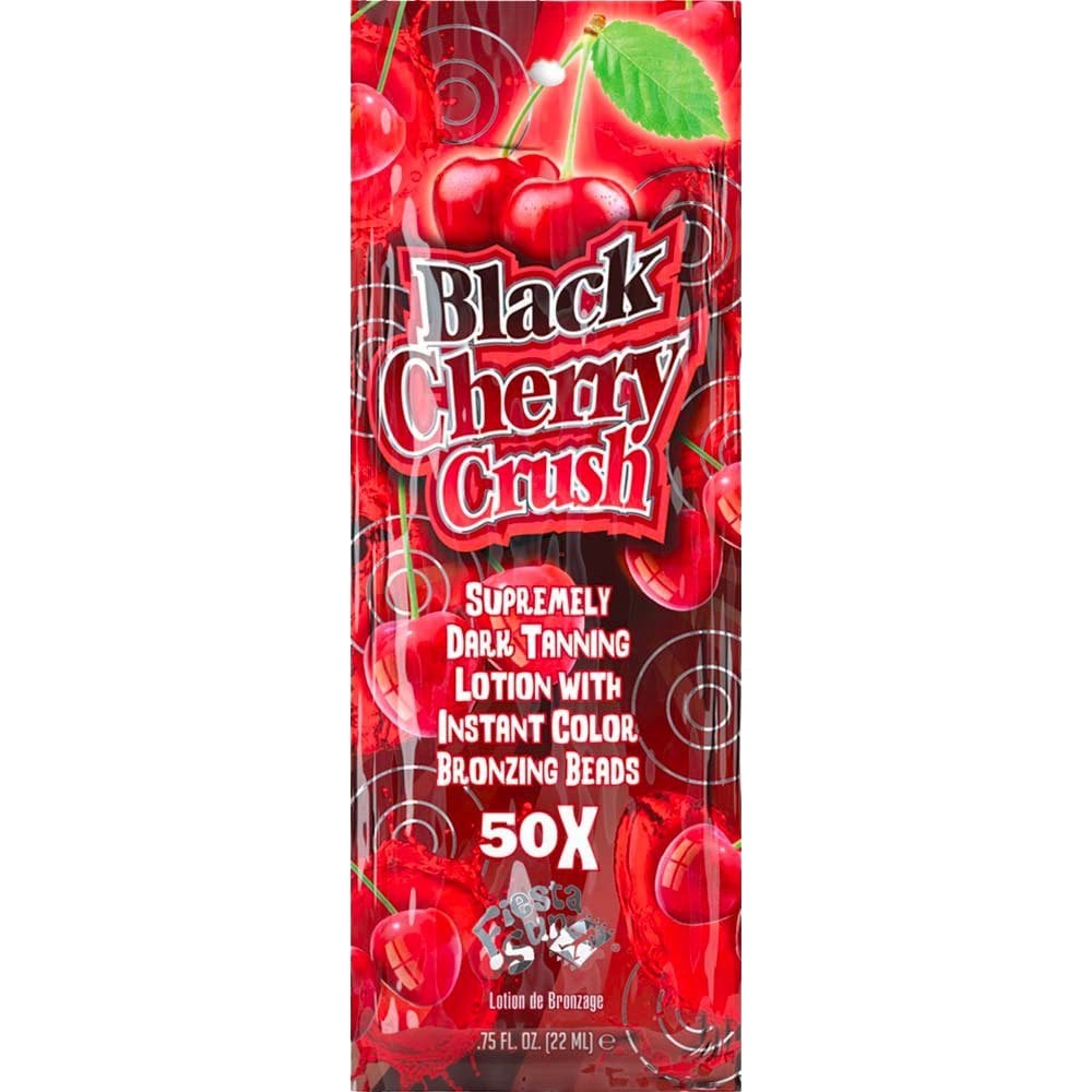 Fiesta Sun Black Cherry Crush Supremely Dark Bronzing Tanning Accelera ...