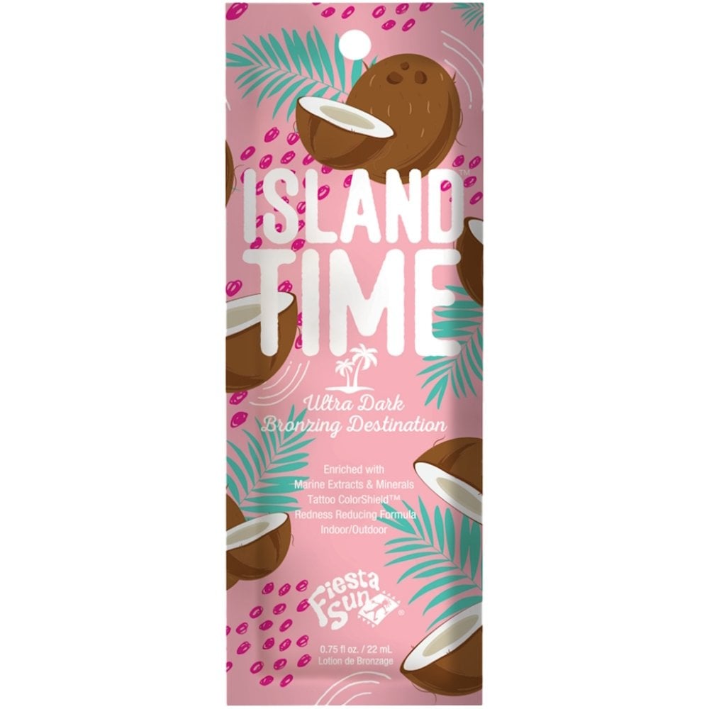 Fiesta Sun Island Time Ultra Dark Bronzing Tanning Accelerator Lotion ...