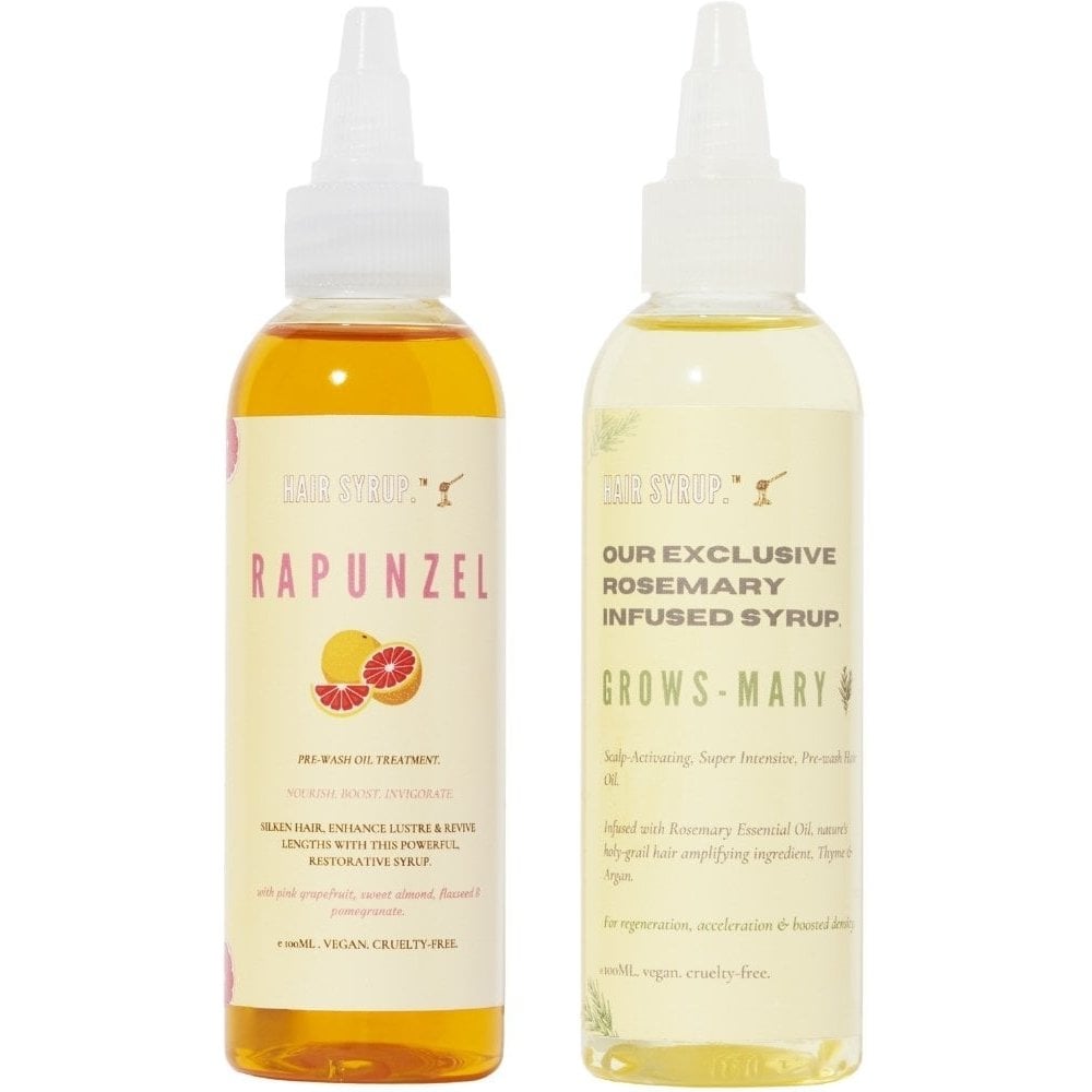 Hair Syrup Rapunzel Pre-Wash Oil Treatment & Grows-Mary Scalp Activati ...
