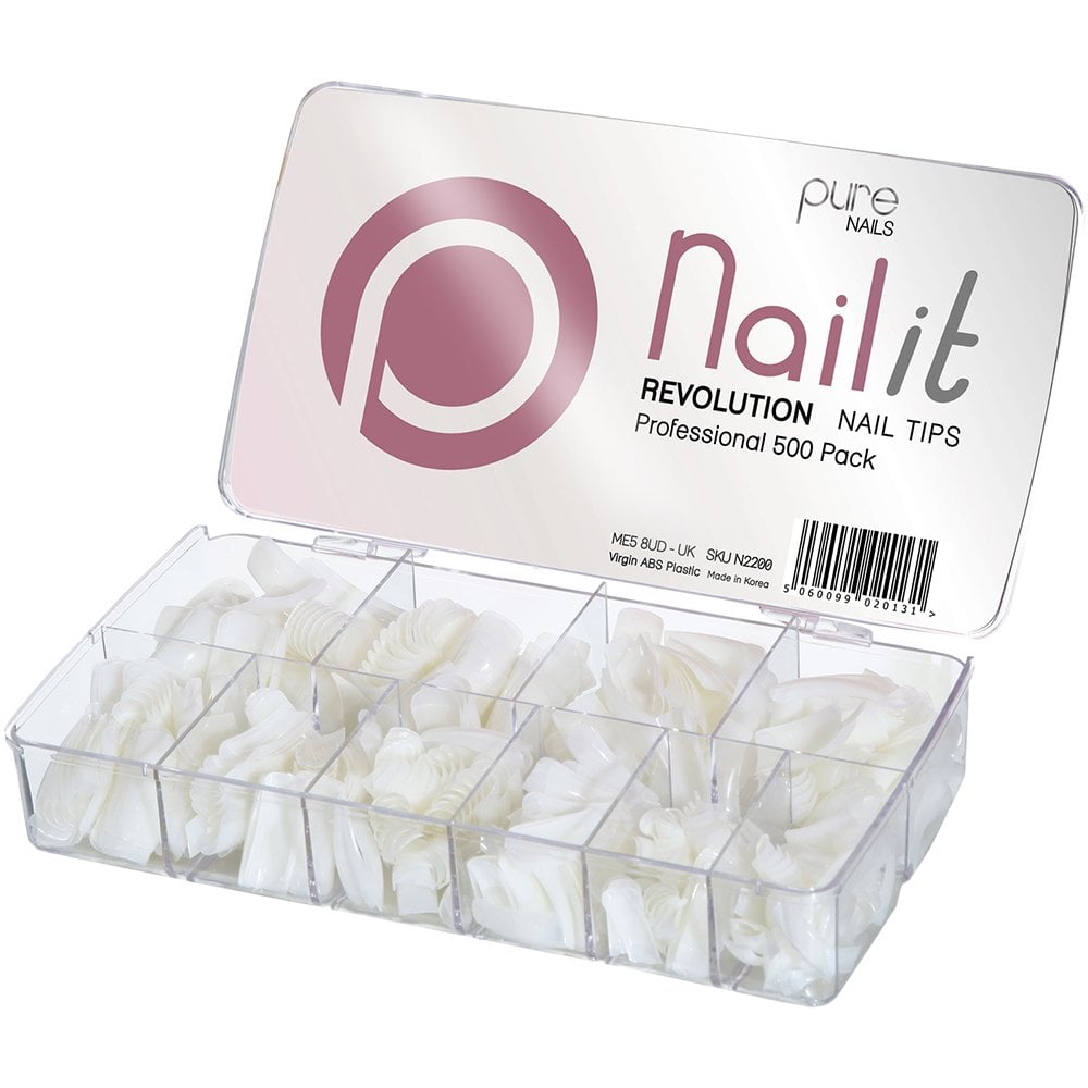 Halo Nailit Revolution Nail Tips Mixed 500x – Justmylook