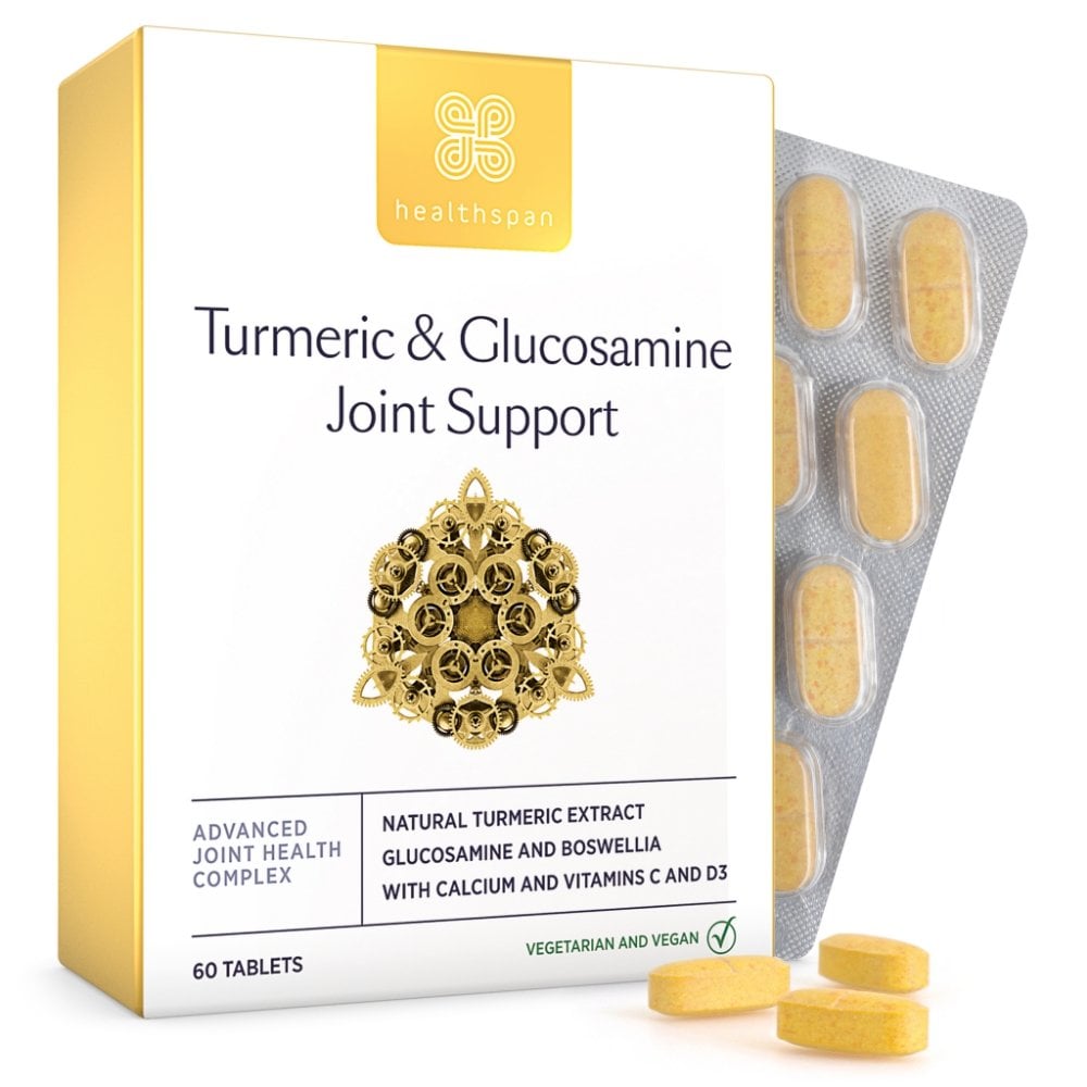 Healthspan Turmeric & Glucosamine Joint Support 60 Tablets – Justmylook