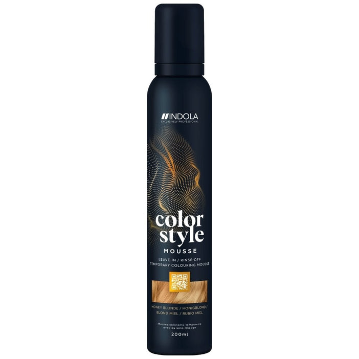 Indola Colour Style Mousse Honey Blonde 200ml – Justmylook
