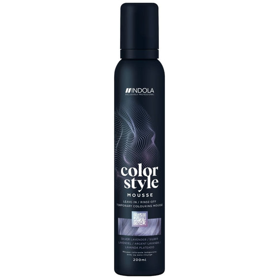 Indola Colour Style Mousse Silver Lavender 200ml – Justmylook