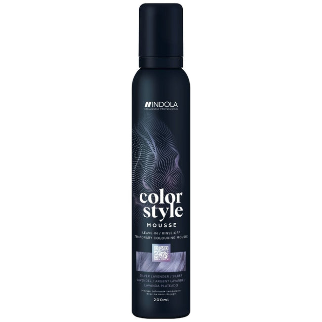 Indola Colour Style Mousse Silver Lavender 200ml – Justmylook