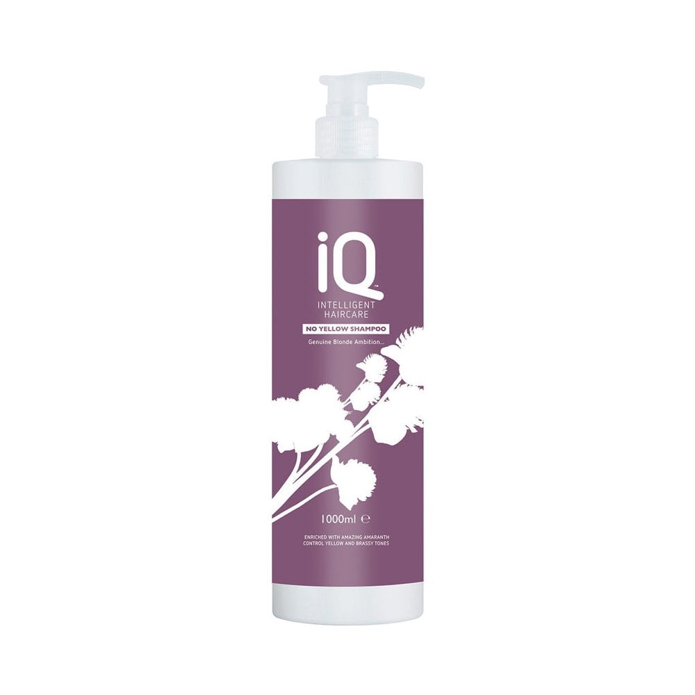 IQ Intelligent Haircare No Yellow Shampoo 1000ml – Justmylook