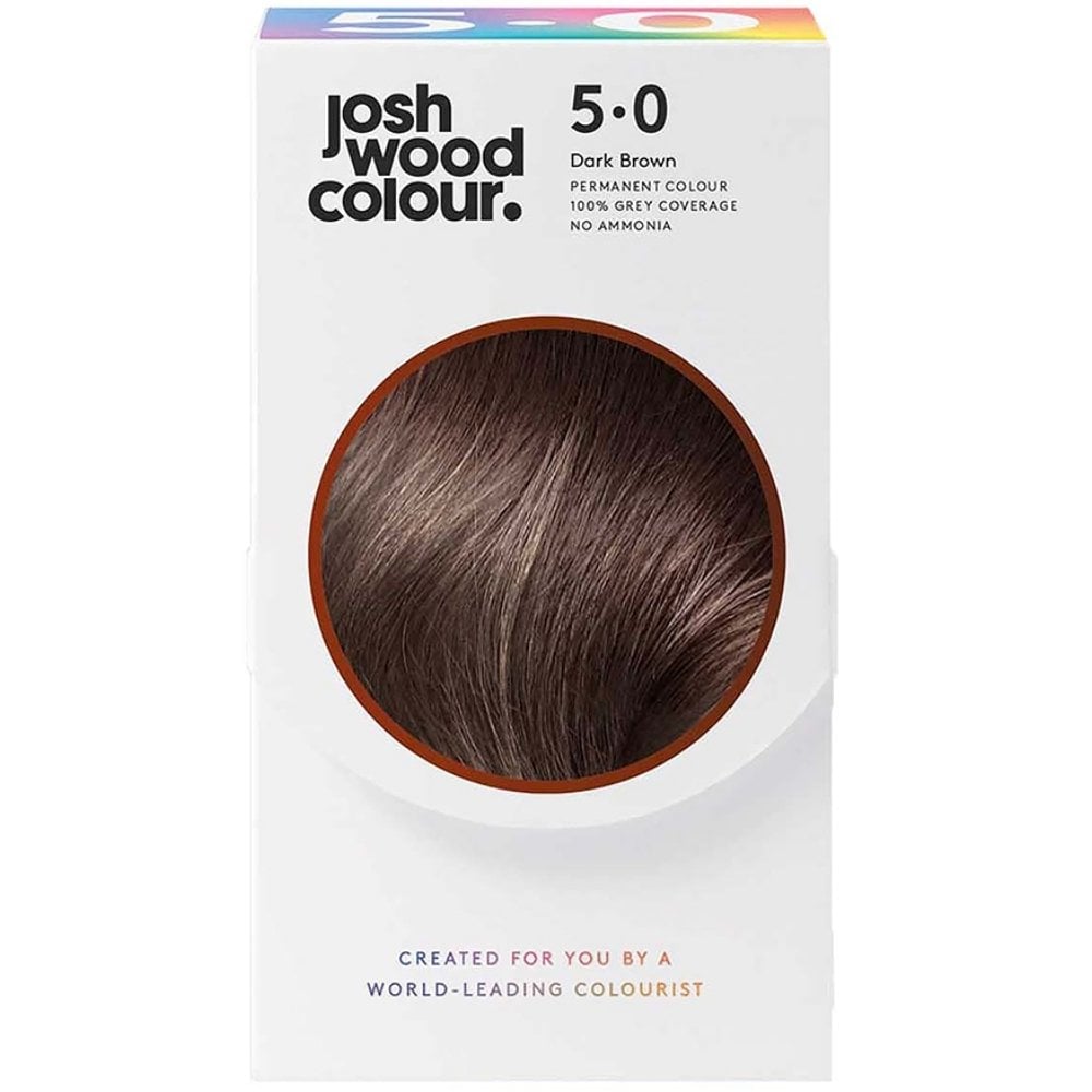 Josh Wood Colour 5.0 Dark Brown Permanent Colour Kit – Justmylook
