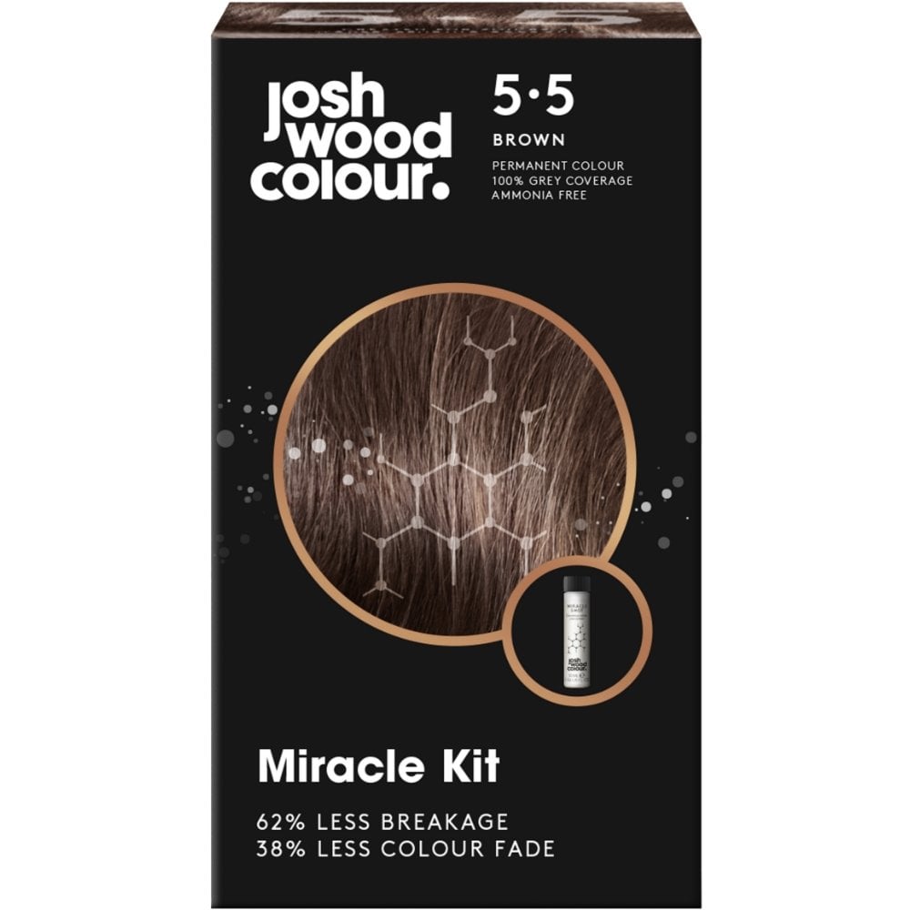 Josh Wood Colour 5.5 Brown Colour Miracle Permanent Colour Kit – Justmylook