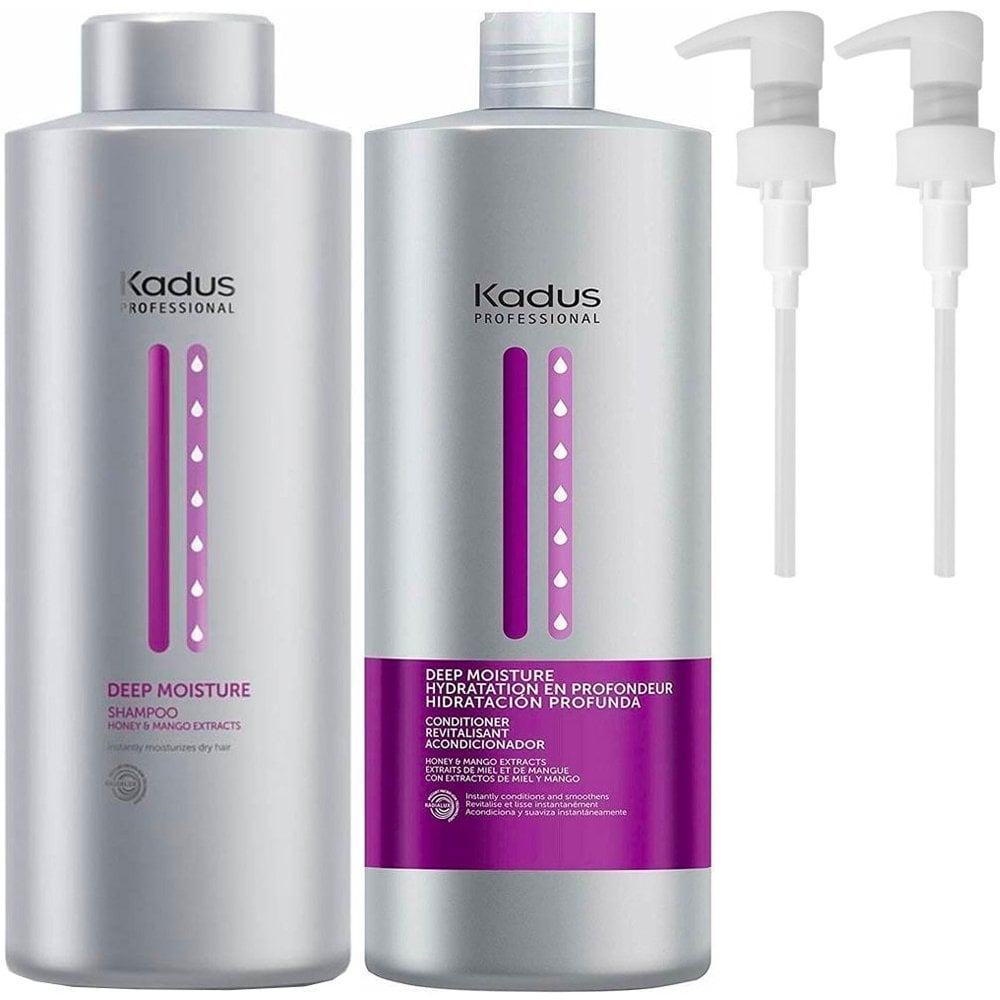 Kadus Professional Deep Moisture Shampoo & Conditioner Twin 2 x 1000ml ...