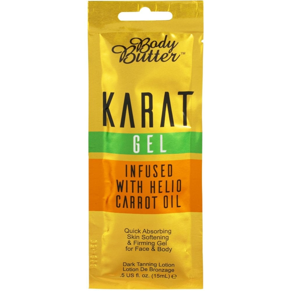Body Butter Karat Gel Dark Tanning Accelerator Sachet 15ml – Justmylook