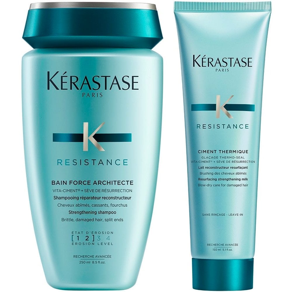 Kérastase Resistance Bain Force Architecte Daily Strengthening Shampoo ...