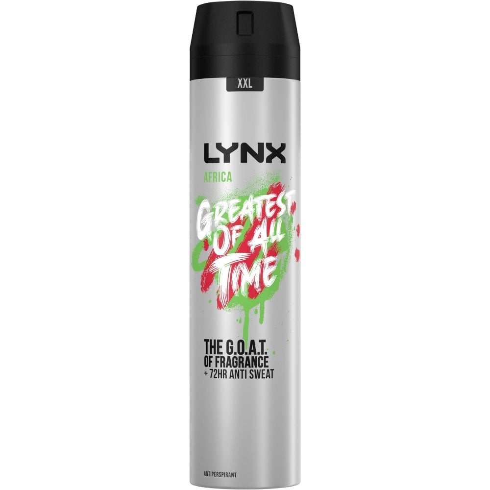 Lynx XXL Africa 72h Anti-Perspirant Deodorant Spray 250ml – Justmylook