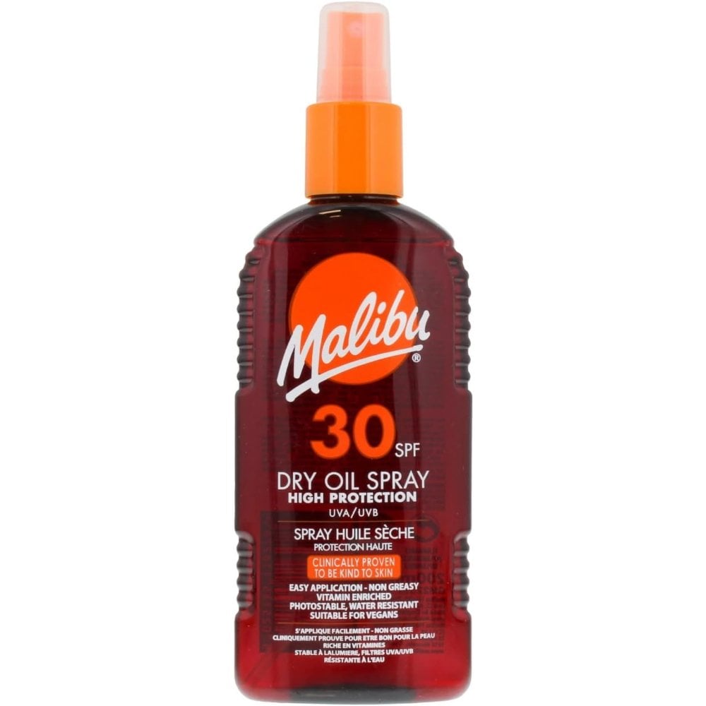 Malibu Dry Oil Spray SPF30 100ml – Justmylook