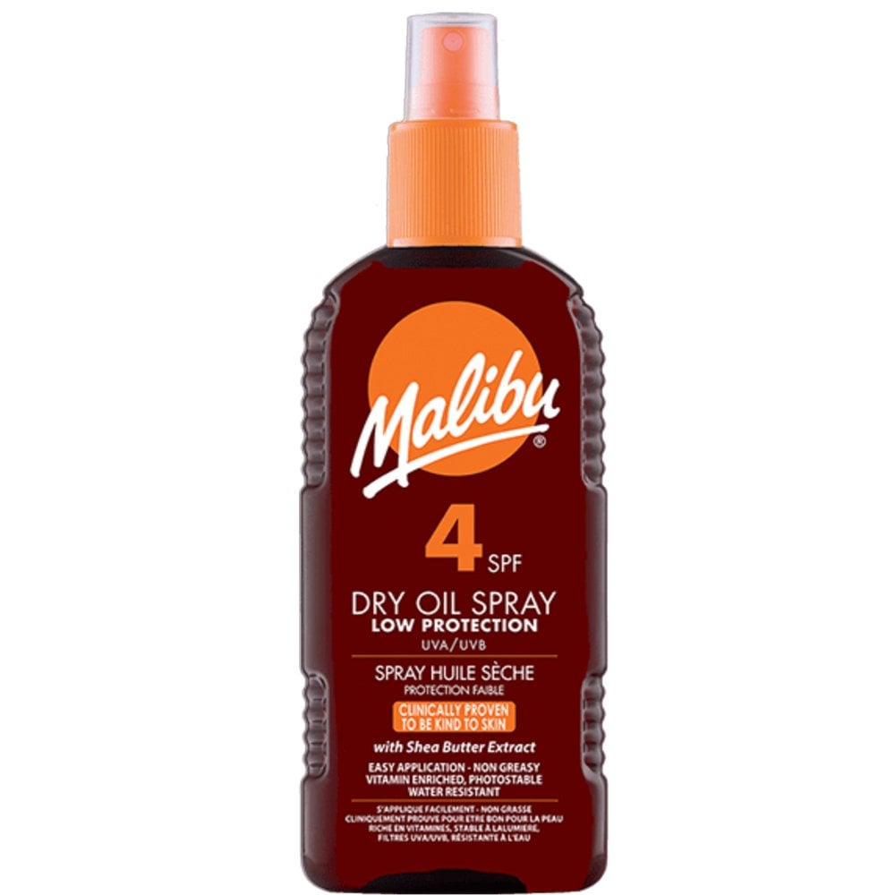 Malibu Dry Oil Spray SPF4 200ml – Justmylook