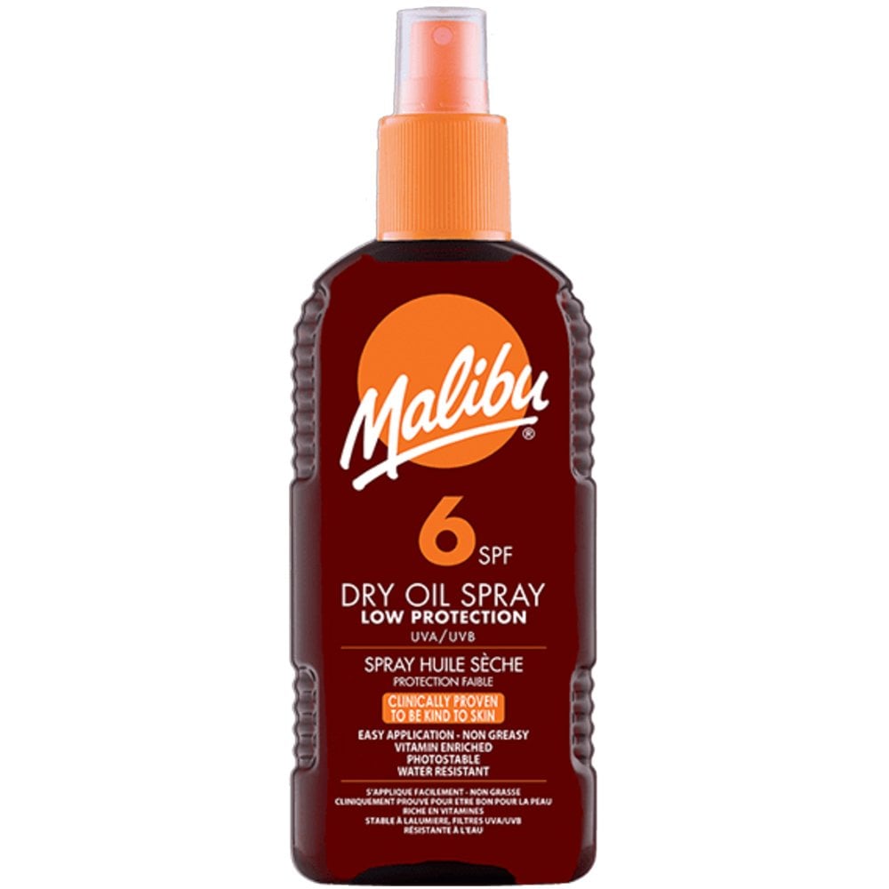 Malibu Dry Oil Spray SPF6 200ml – Justmylook