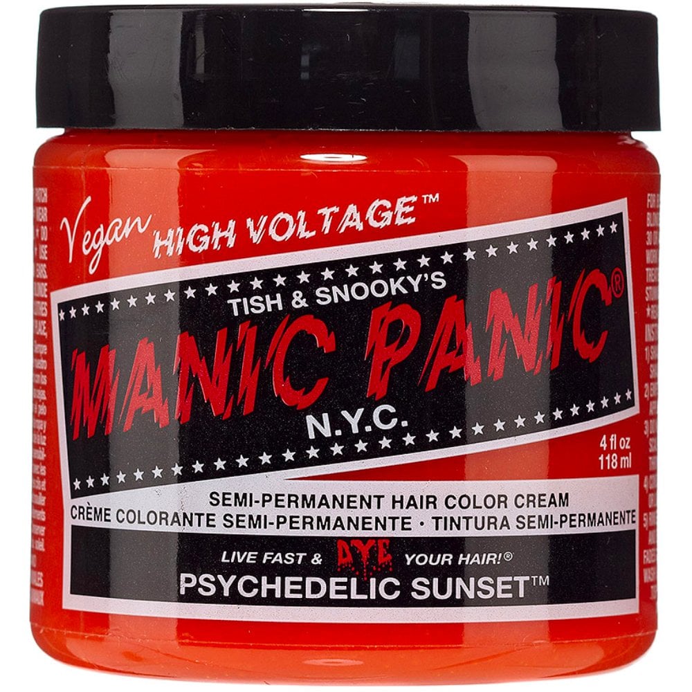 Manic Panic High Voltage Classic Hair Colour Cream Psychedelic Sunset ...