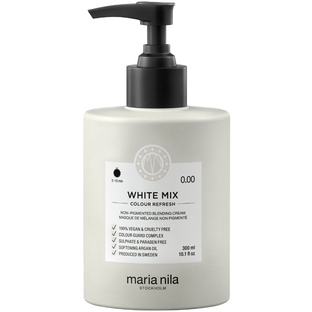 Maria Nila Colour Refresh Non-Permanent Colour Mask White Mix 300ml ...
