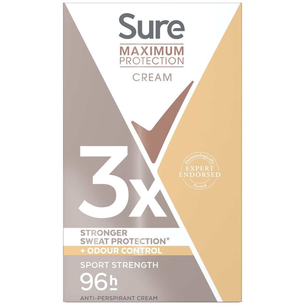 Sure Maximum Protection 96h Sport Strength Anti-Perspirant Deodorant ...