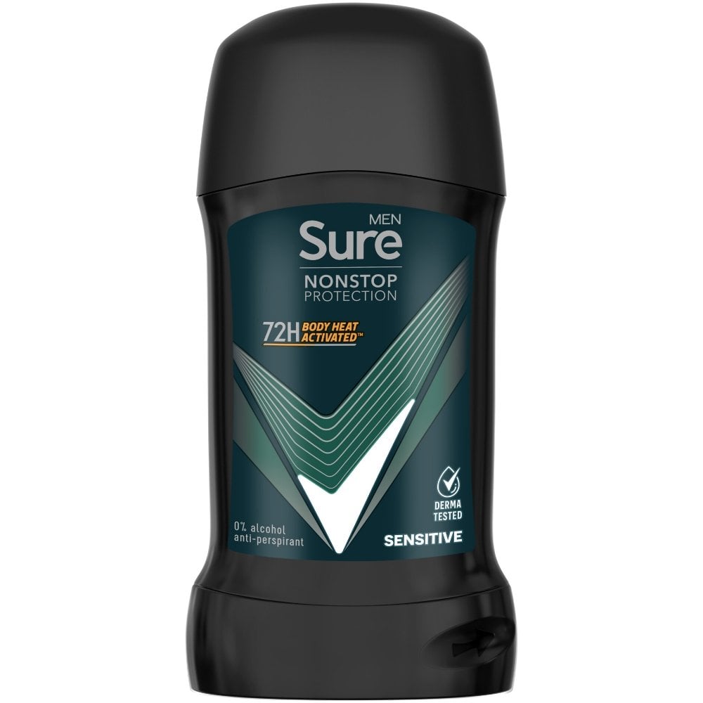 Sure Men Nonstop Protection 72h Sensitive Anti-Perspirant Deodorant ...