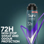 Sure Men Nonstop Protection 72h Active Dry Anti-Perspirant Deodorant ...