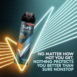 Sure Men Nonstop Protection 72h Thermo Fresh Anti-Perspirant Deodorant ...
