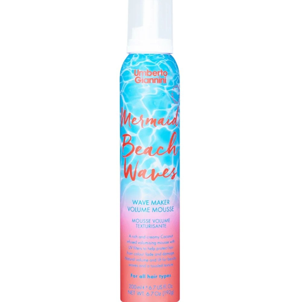 Umberto Giannini Mermaid Beach Waves Volume Mousse 200ml – Justmylook