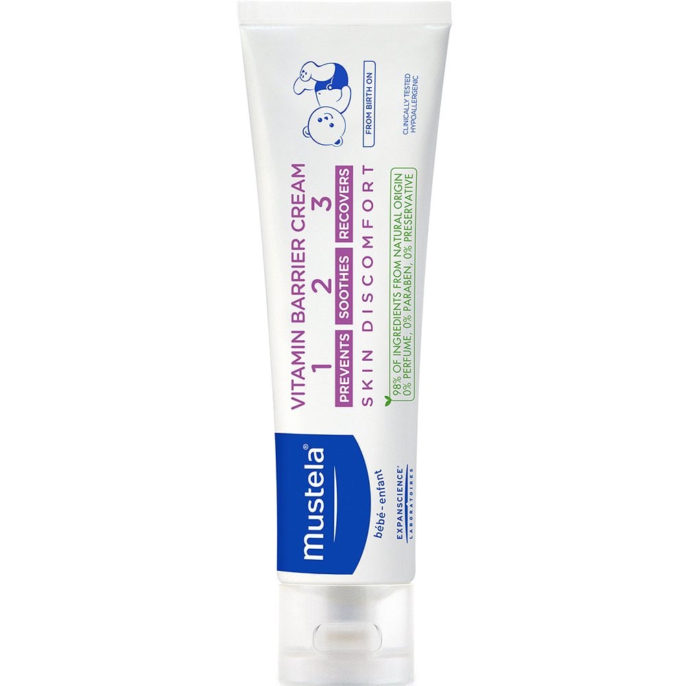 Mustela 123 Vitamin Barrier Cream 100ml – Justmylook