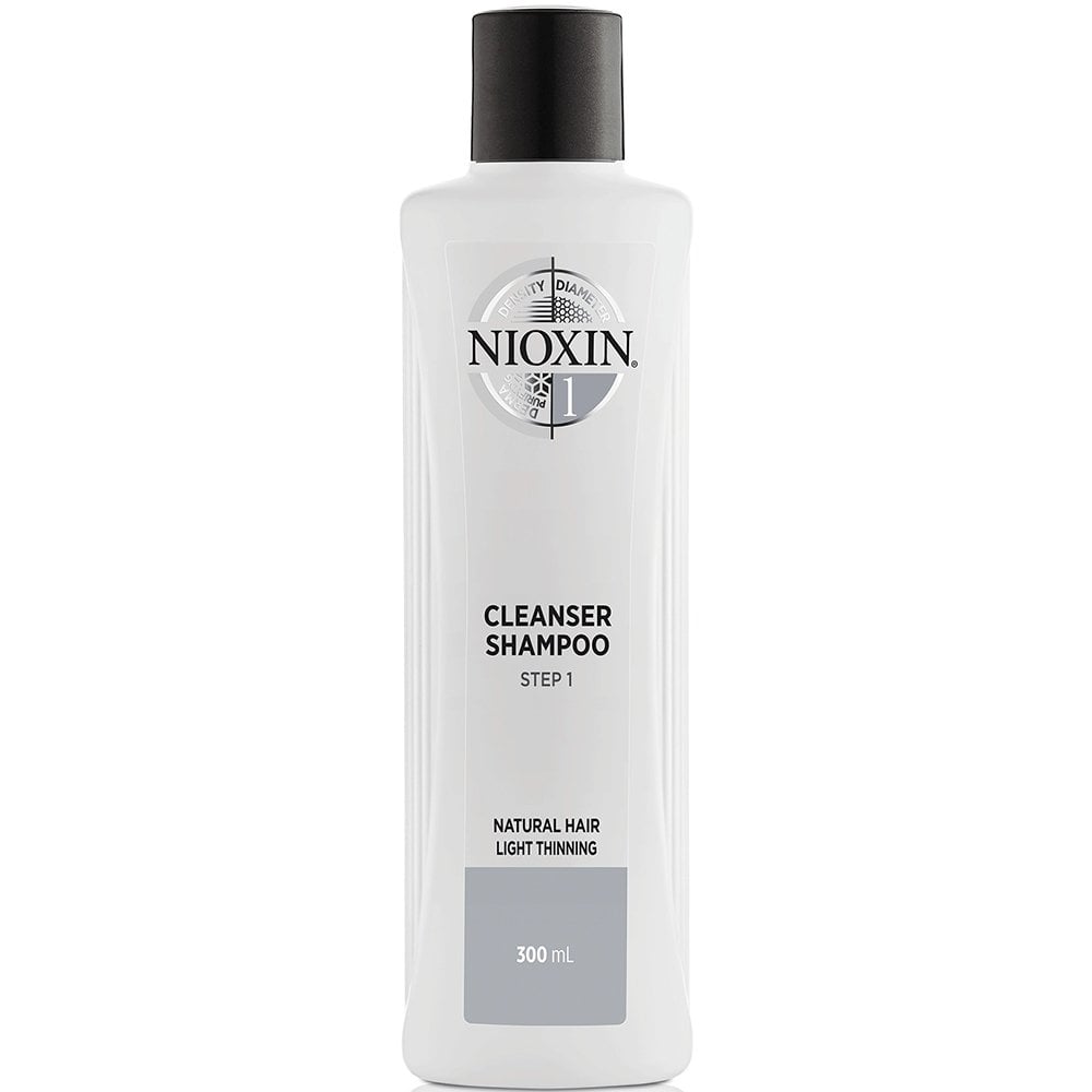 Nioxin System 1 Cleanser Shampoo for Natural Hair with Light Thinning ...