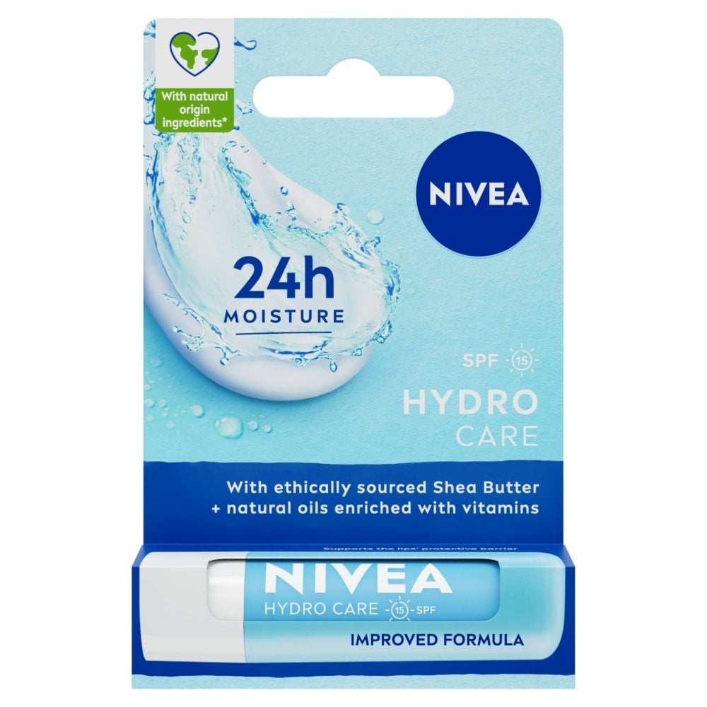 Nivea Hydro Care Caring Lip Balm SPF15 5.5ml – Justmylook