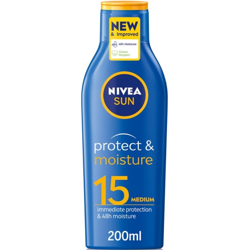 Nivea Sun Protect & Moisture Lotion SPF15 200ml – Justmylook