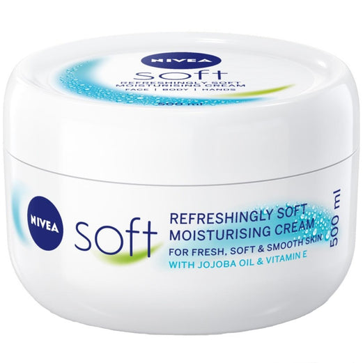 Nivea Refreshingly Soft Moisturising Cream 500ml – Justmylook